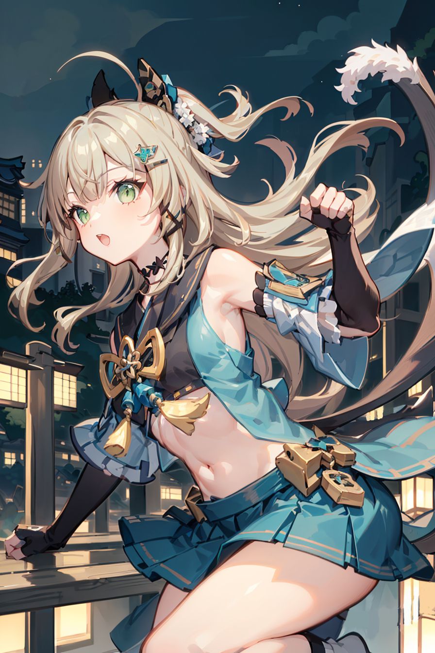 Dendro girl Genshin Impact | HoYoLAB