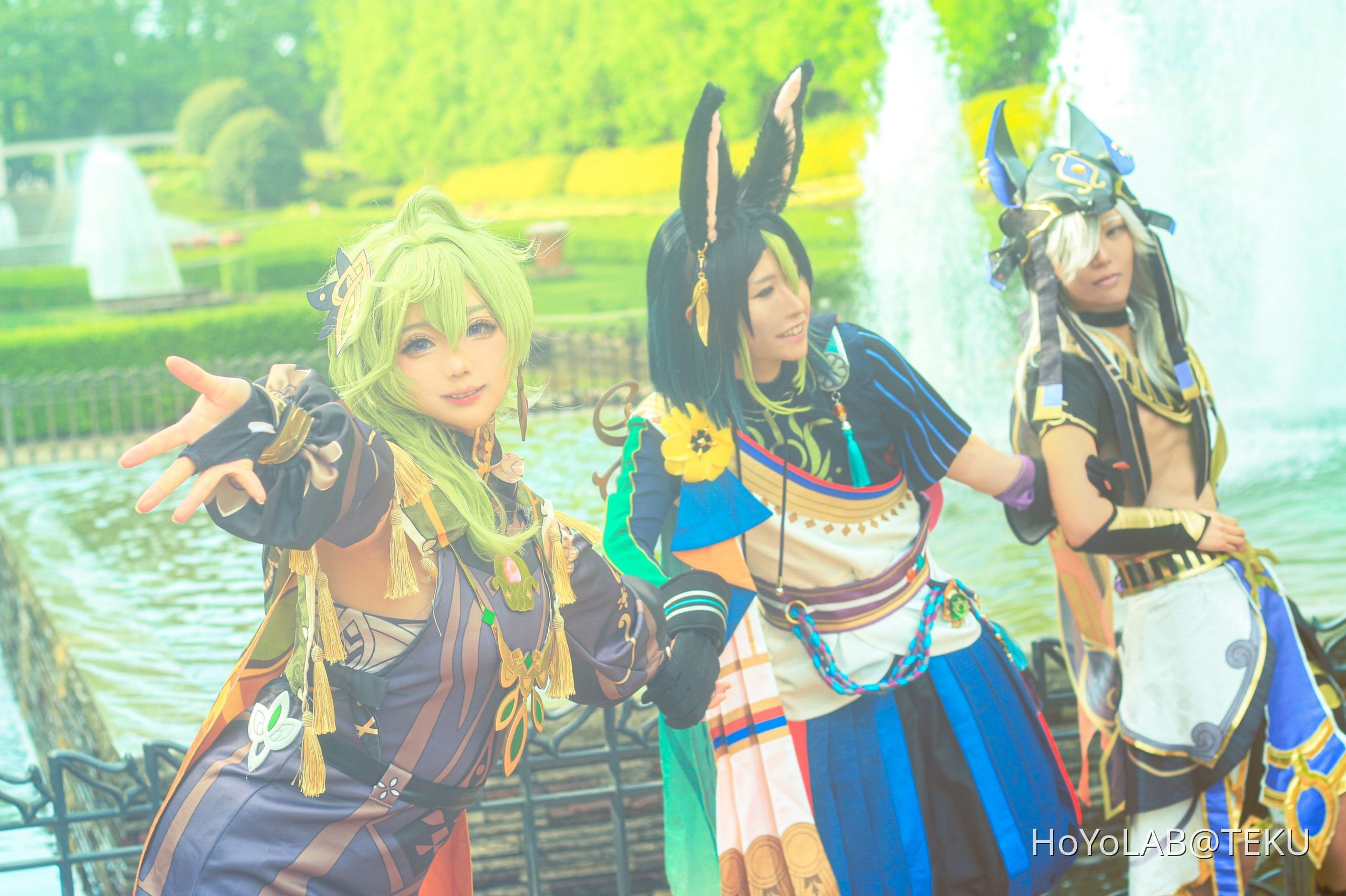 콜레이 코스프레 / Collei cosplay with Cyno + Tighnari Genshin Impact | HoYoLAB