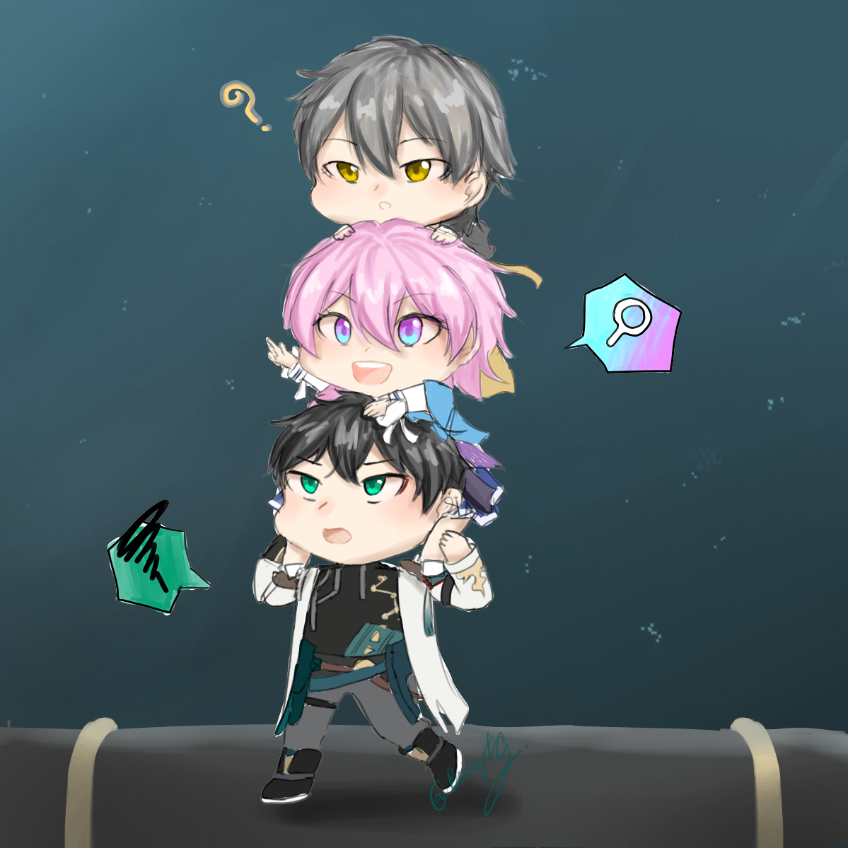 3 จิบิแห่งทีม Astral express Honkai: Star Rail | HoYoLAB