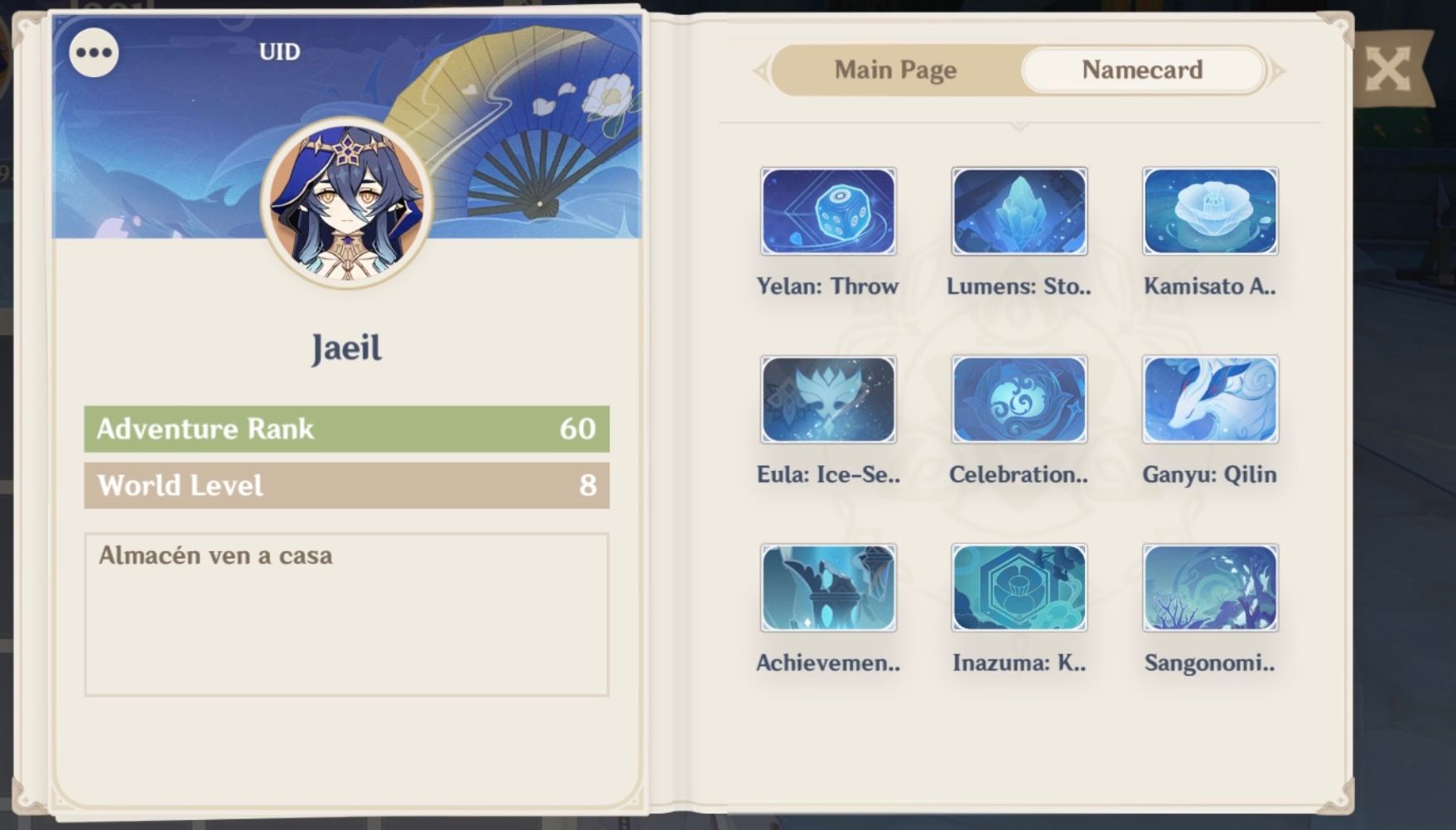 🦋 blue everywhere Genshin Impact | HoYoLAB