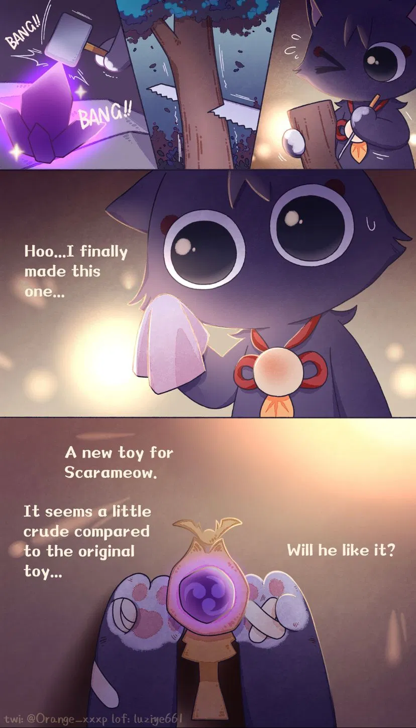 scarameow and kabukimeow 🫶 Genshin Impact | HoYoLAB