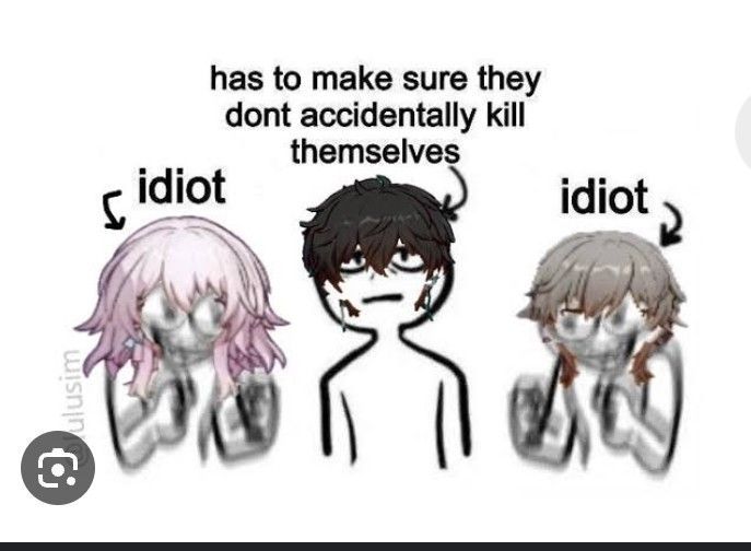 Honkai star rail memes (that aren't mine) because I have nothing else ...