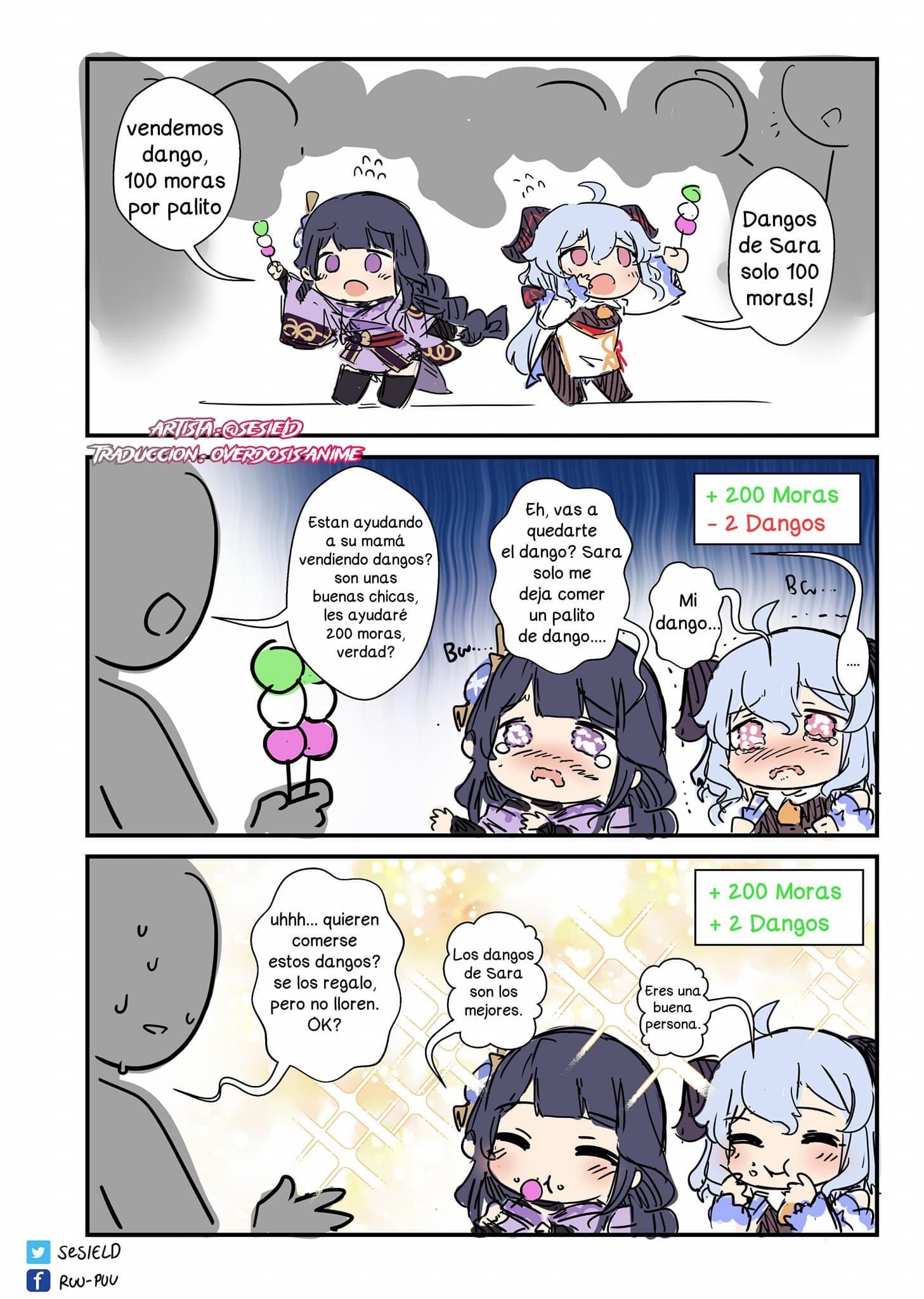 Dango, Dango, Dango, Dango, Daaango Daikazoku…. Genshin Impact | HoYoLAB