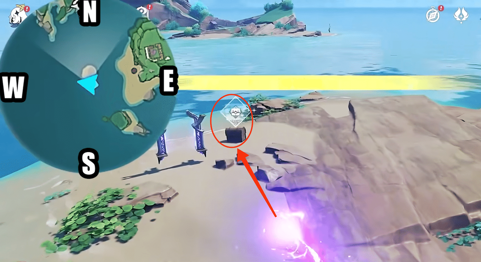 Inazuma Chest Collection Guide 16 – Mouun Shrine (#1-9) Genshin Impact ...