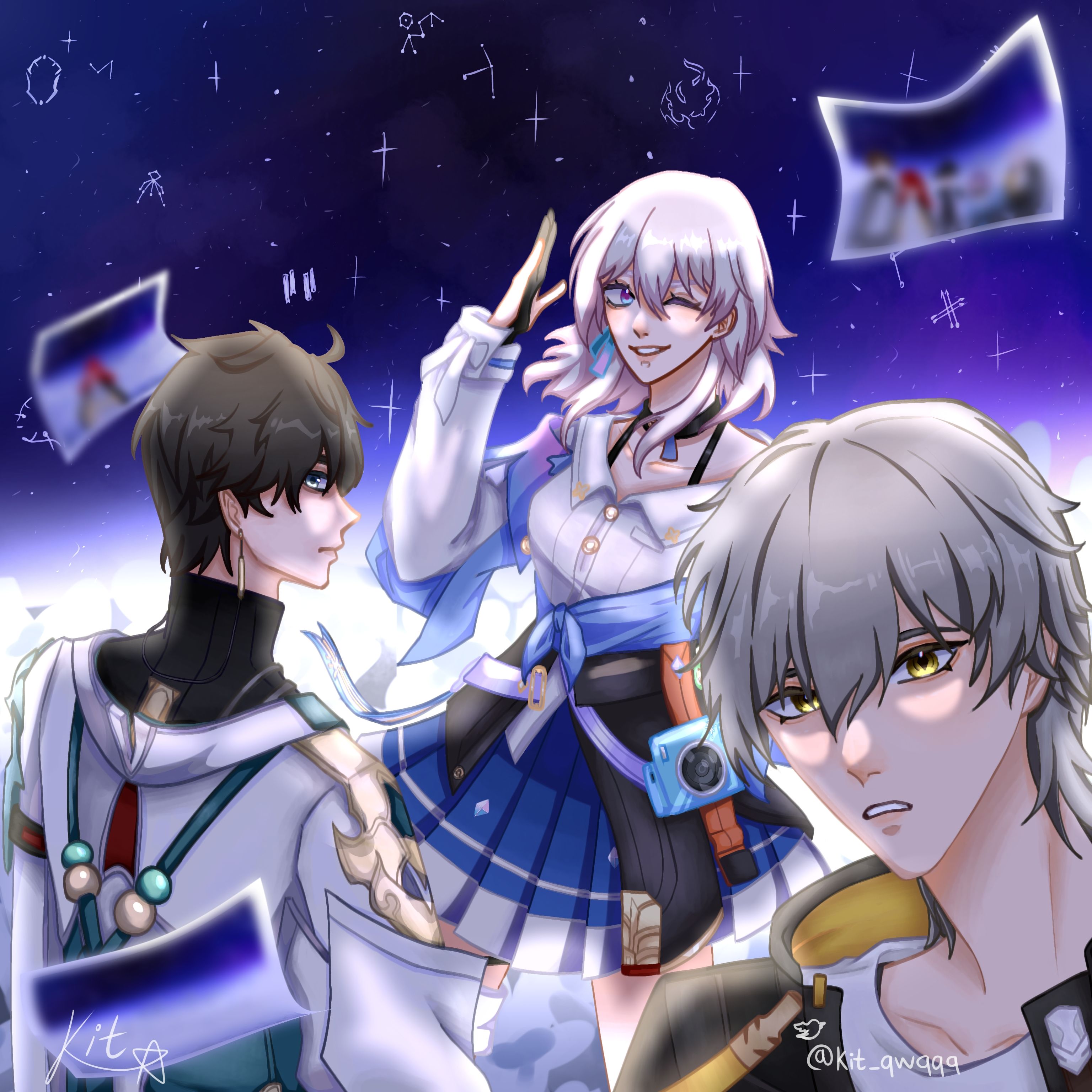 Astral Express Family on a break. Honkai: Star Rail | HoYoLAB