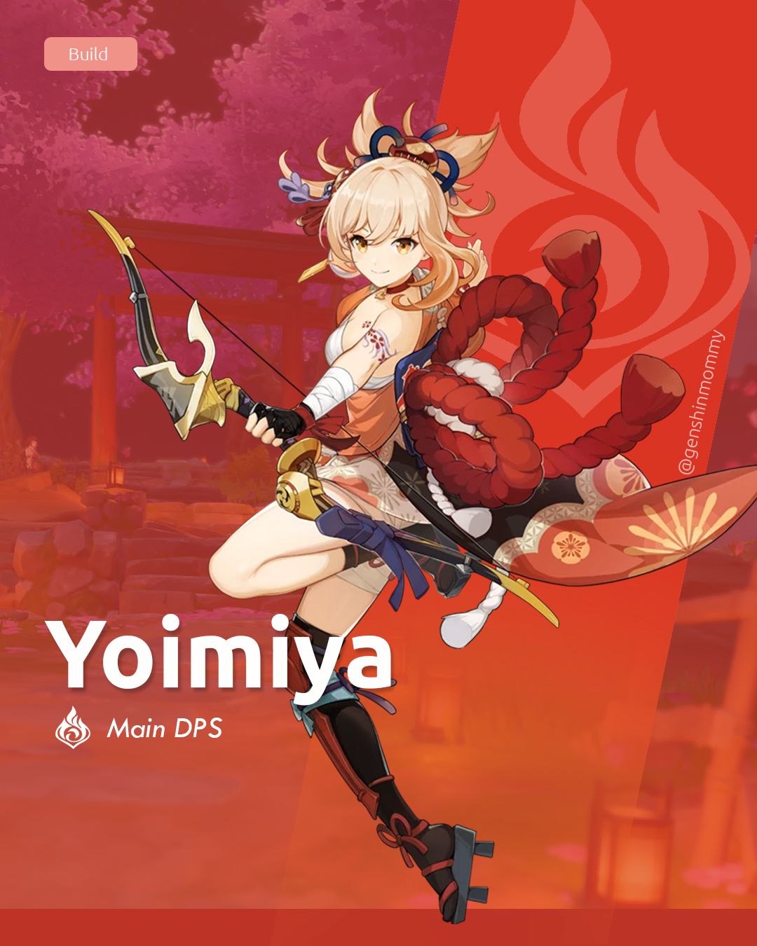 Yoimiya Build & Material Genshin Impact | HoYoLAB