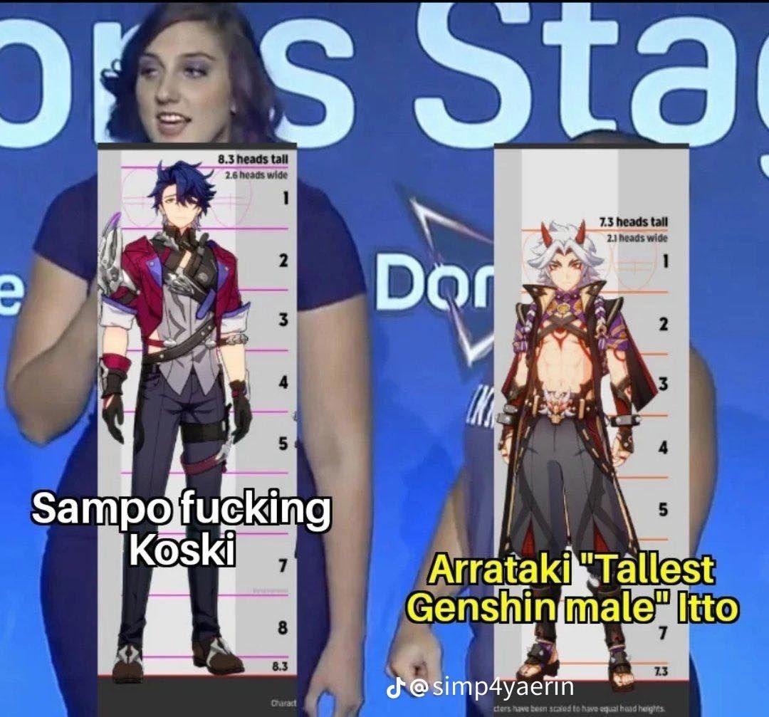 sampo is living proof that the itto fans were robbed Genshin Impact ...