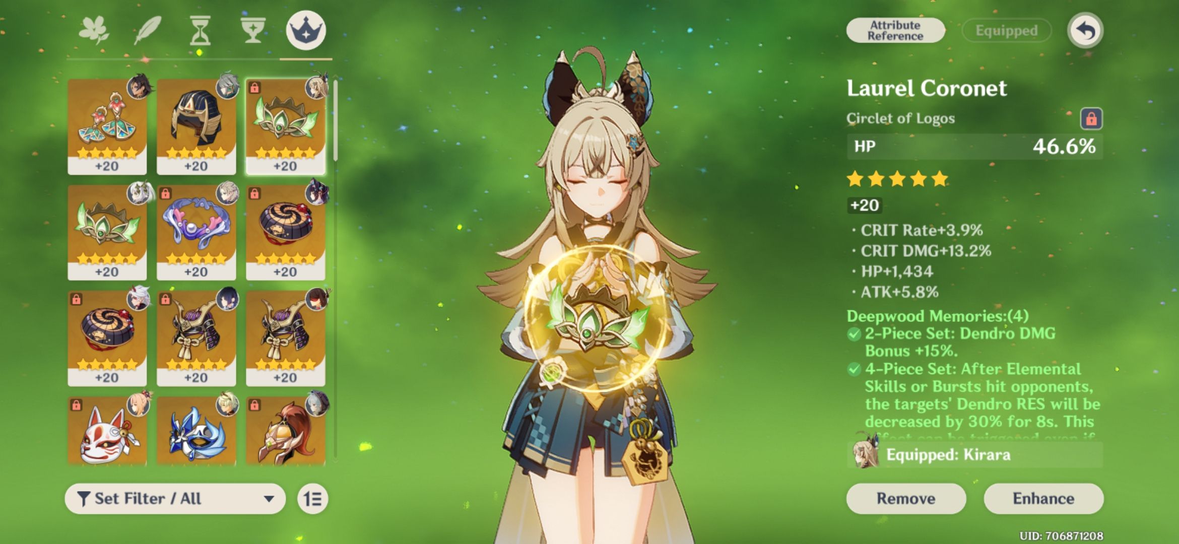 Kirara artifact good? Genshin Impact | HoYoLAB