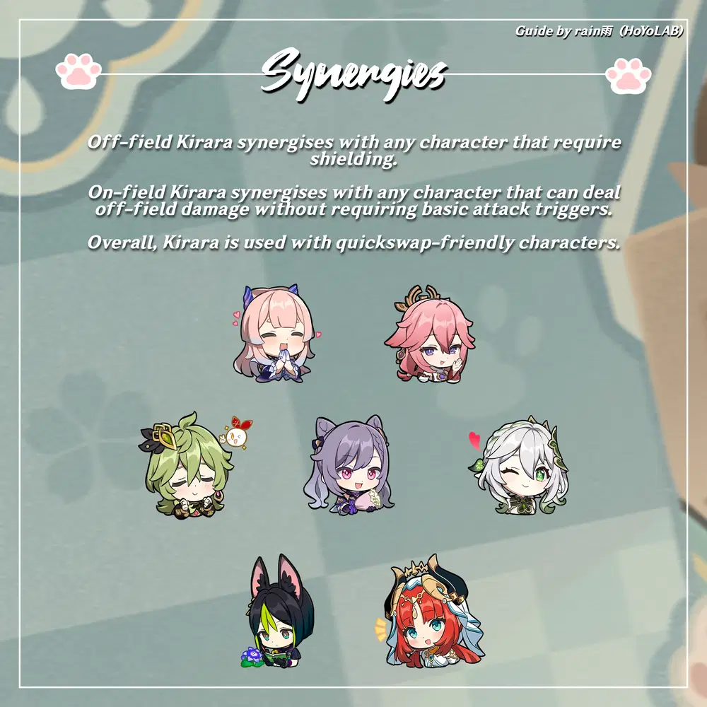 [V3.7] Kirara: Quick Guide (Build, Teams, Playstyle) Genshin Impact ...