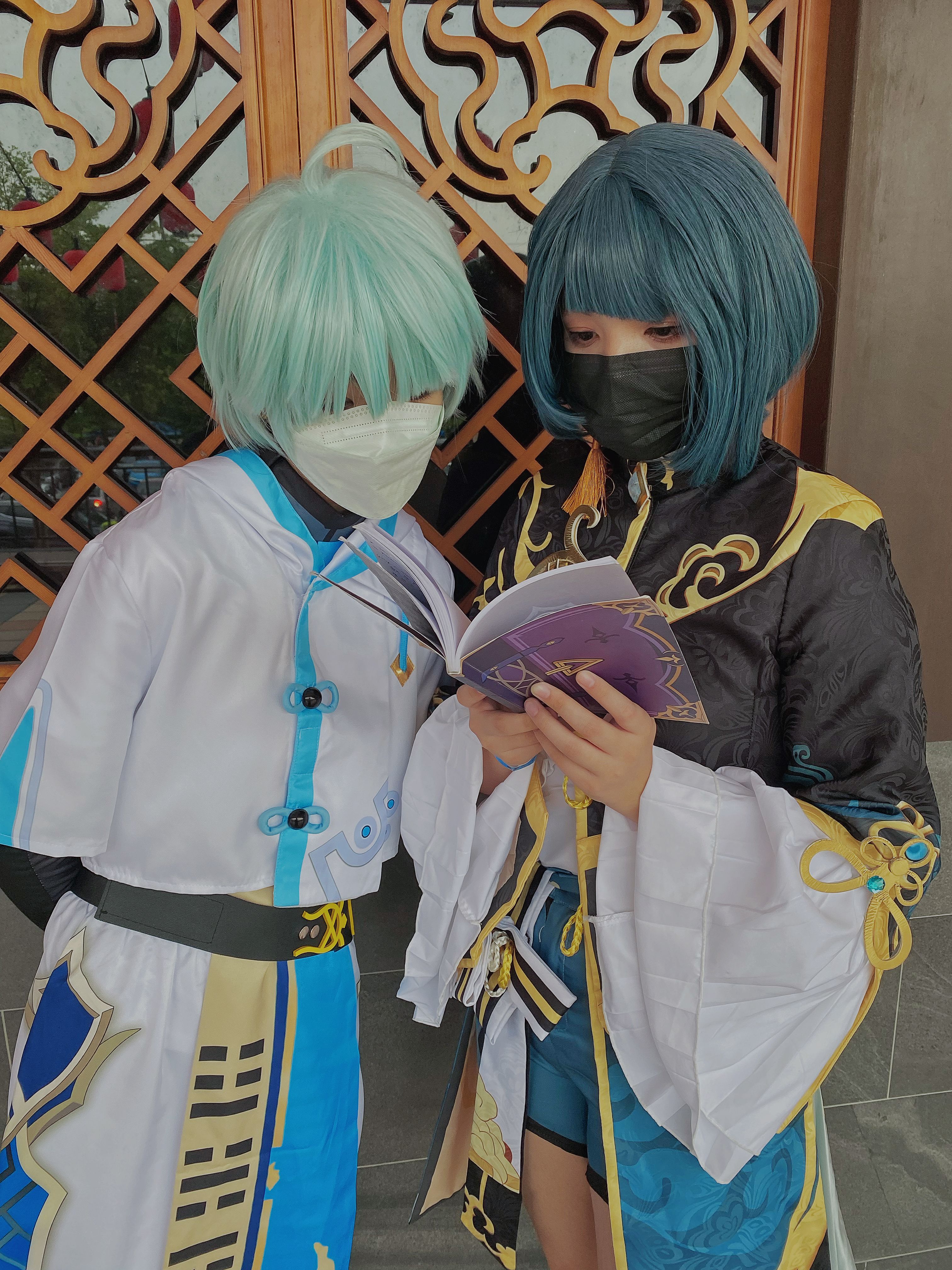 Xingqiu and Chongyun cosplay Genshin Impact | HoYoLAB