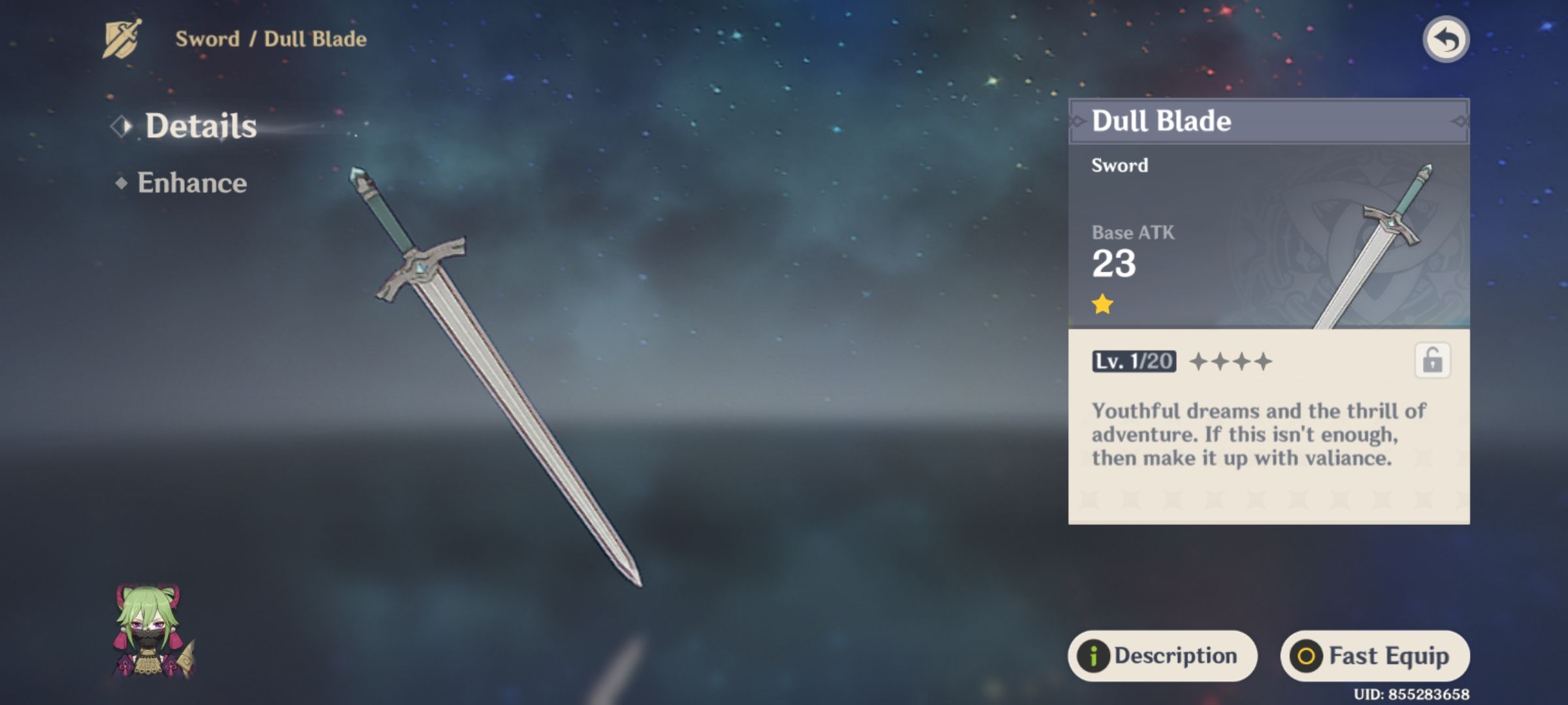 THEORY: THE DULL BLADE IS THE BEST WEAPON. Genshin Impact | HoYoLAB