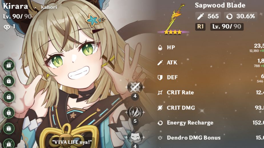 Kirara Reaches Level 90 nya! Genshin Impact | HoYoLAB