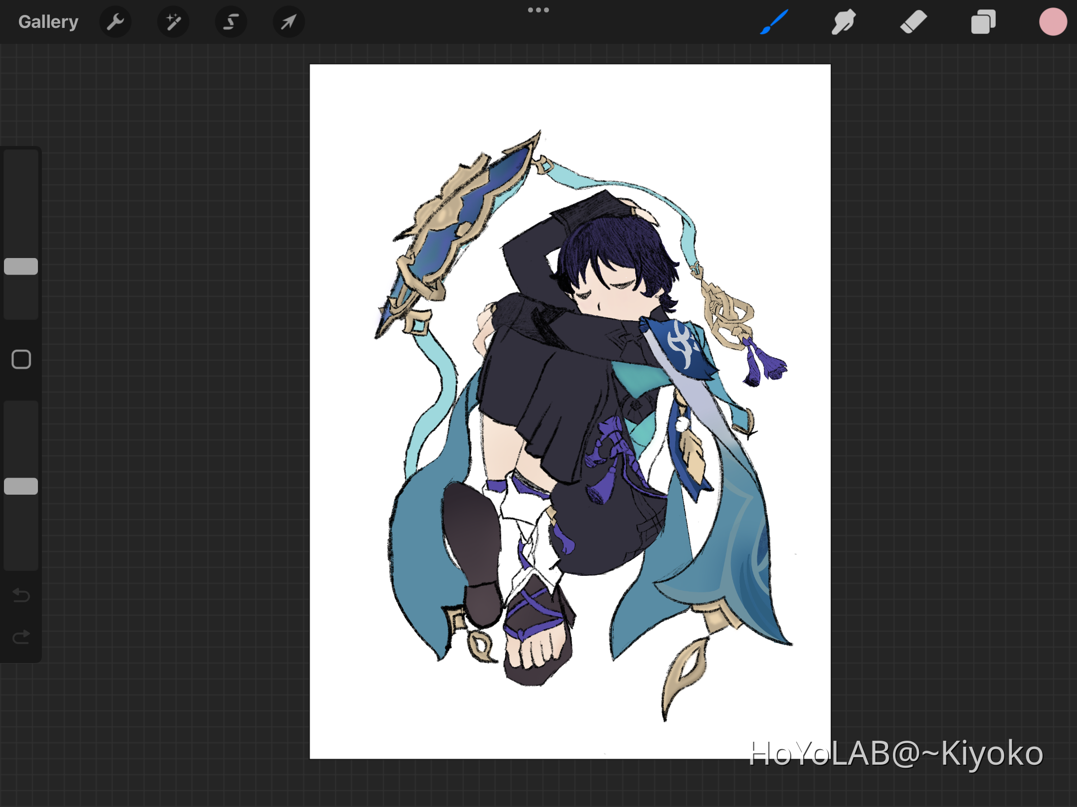 Wanderer drawing progress Genshin Impact | HoYoLAB