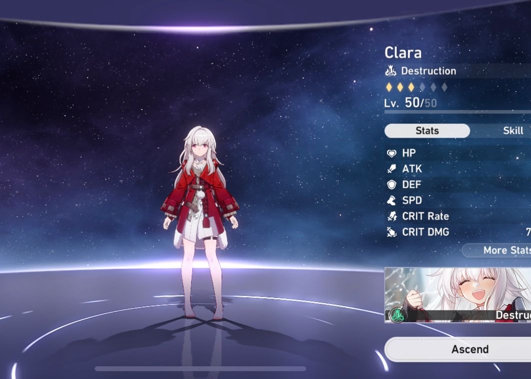 I GOT CLARAS WEAPON ON STANDARD BANNER AND CLARA ON LIMITED LETS GOOO 😁 ...