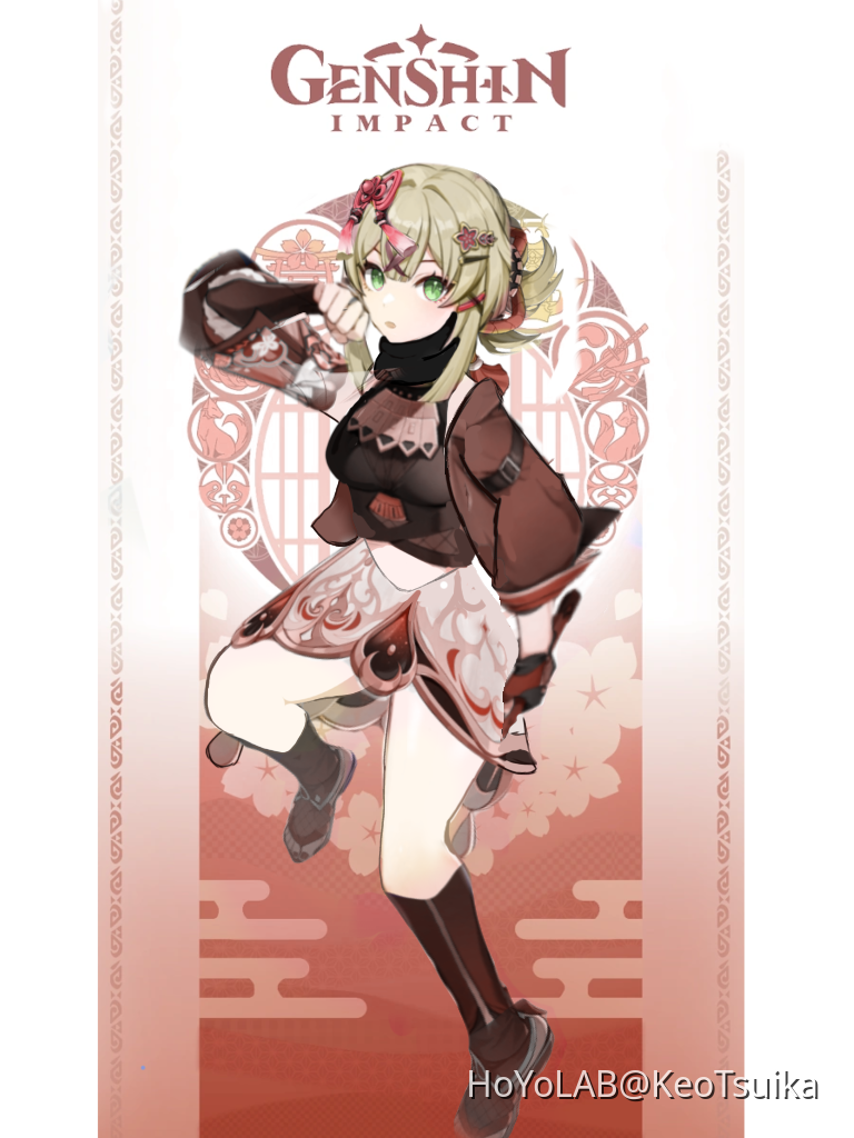 My first character mix! Genshin Impact | HoYoLAB