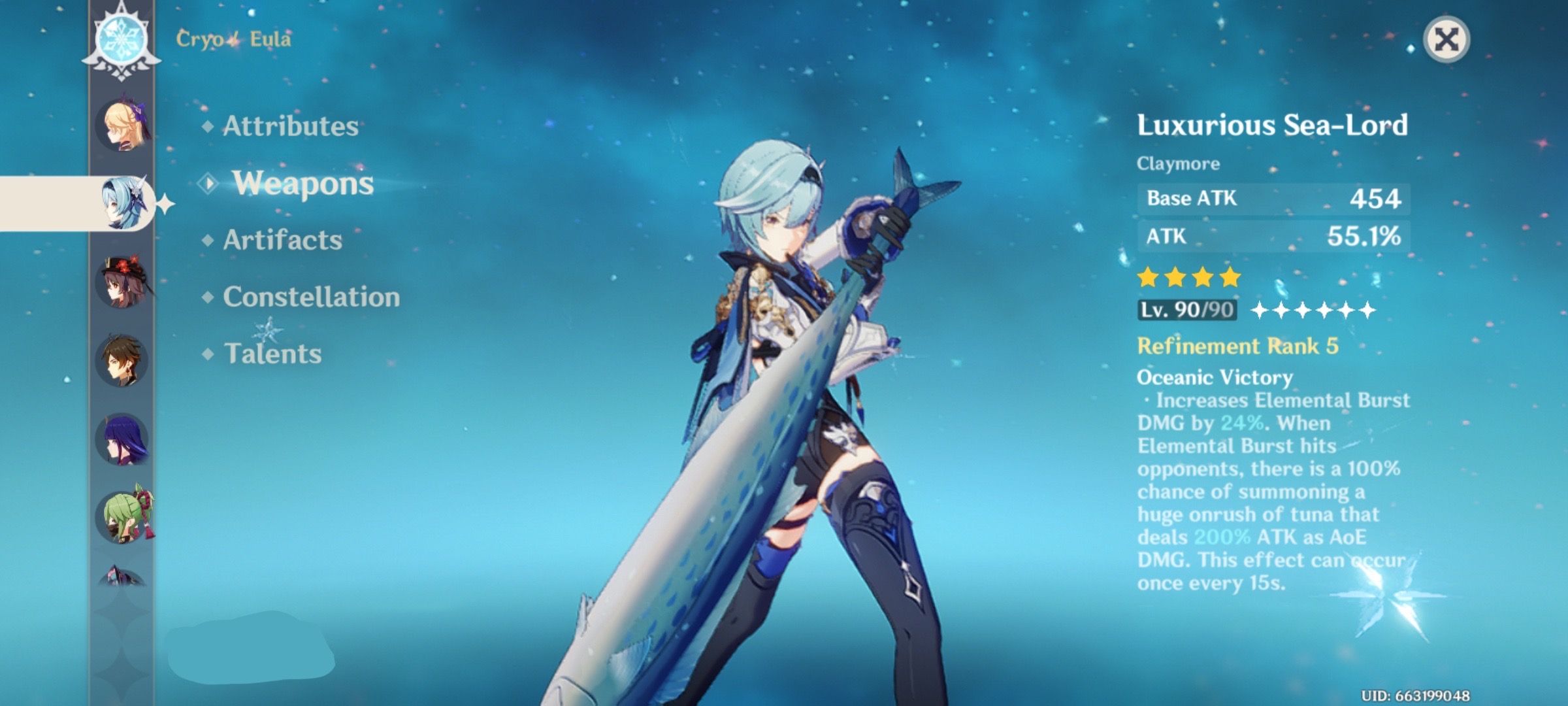 THERES A TUNA FISH GREATSWORD?!?! Genshin Impact | HoYoLAB