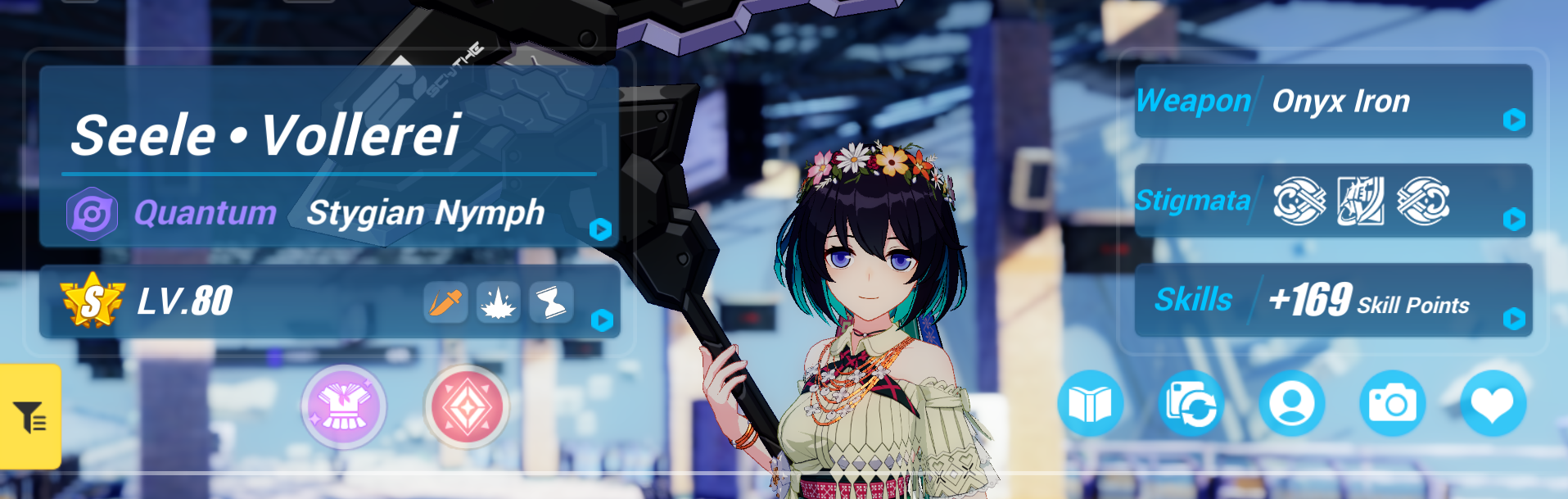 i suddenly feel like i wanna complete Stygian nymph Set It gonna take me 4 of my extra 5* weapon ...