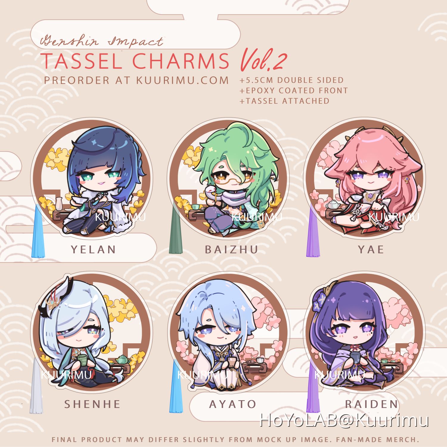 New charms Genshin Impact | HoYoLAB