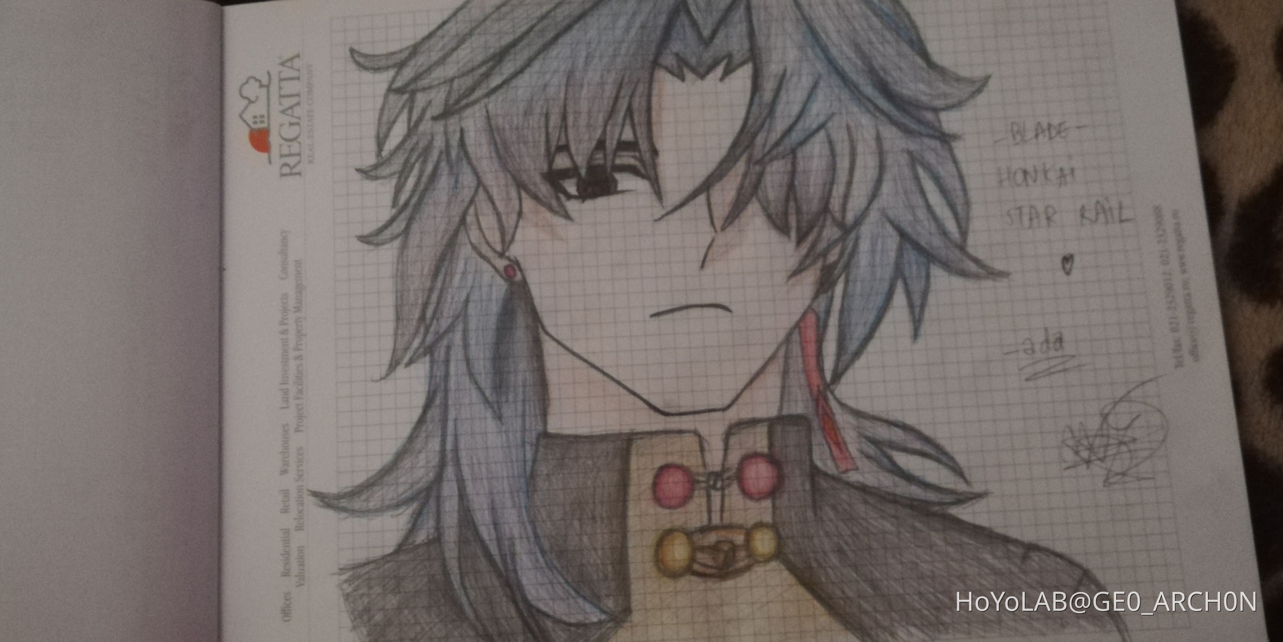 Blade drawing 💜 Honkai: Star Rail | HoYoLAB
