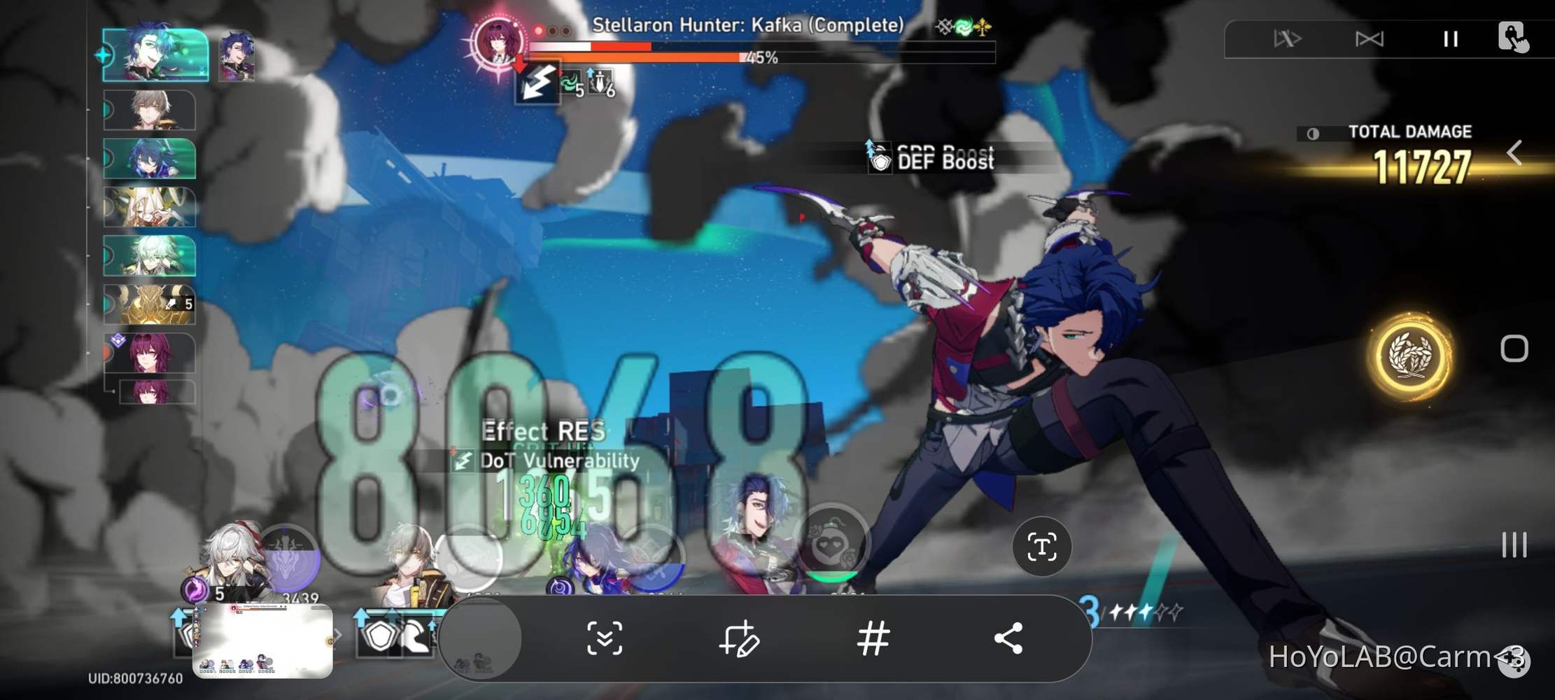 Ruan Mei Simulated Universe Event! I got lucky! World 5 Difficulty 2 ...