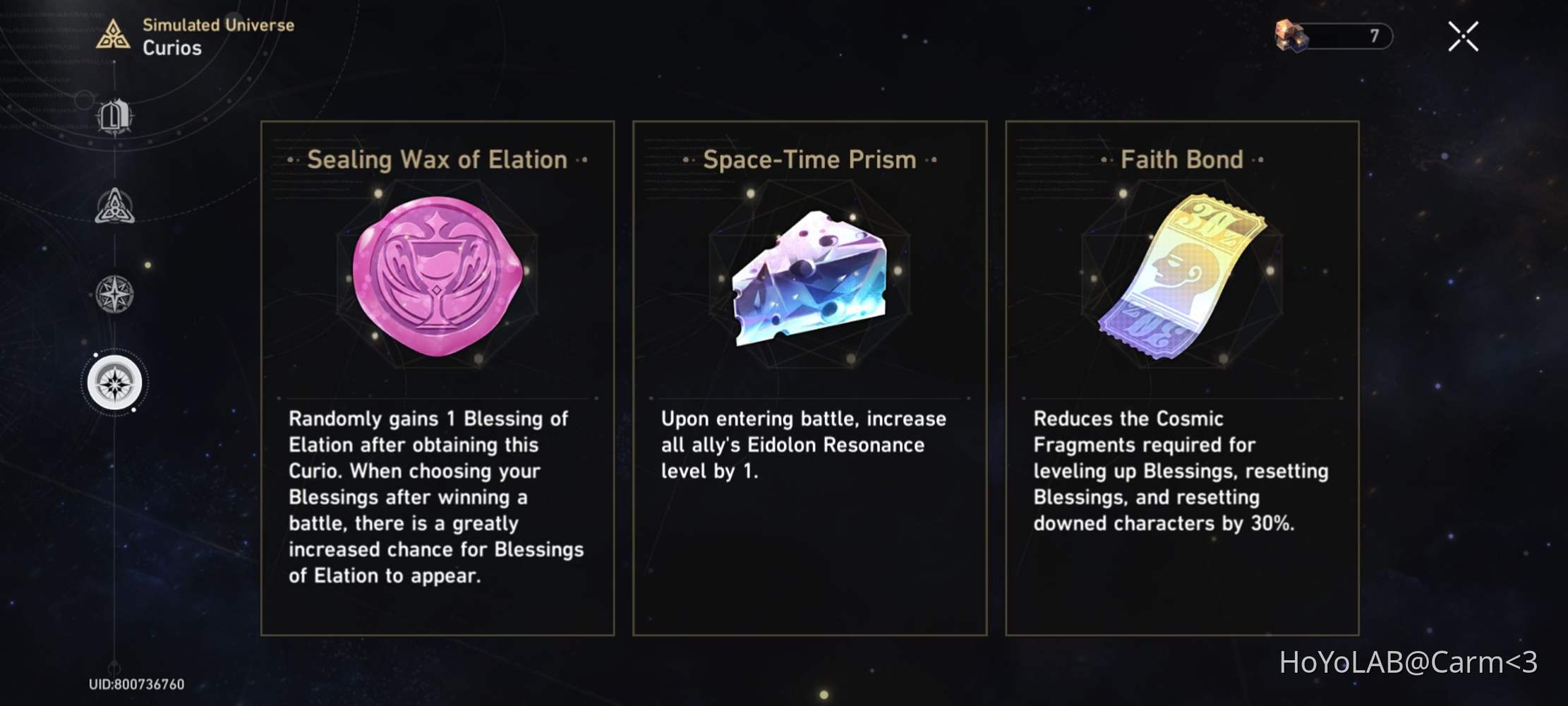 Ruan Mei Simulated Universe Event! I got lucky! World 5 Difficulty 2 ...