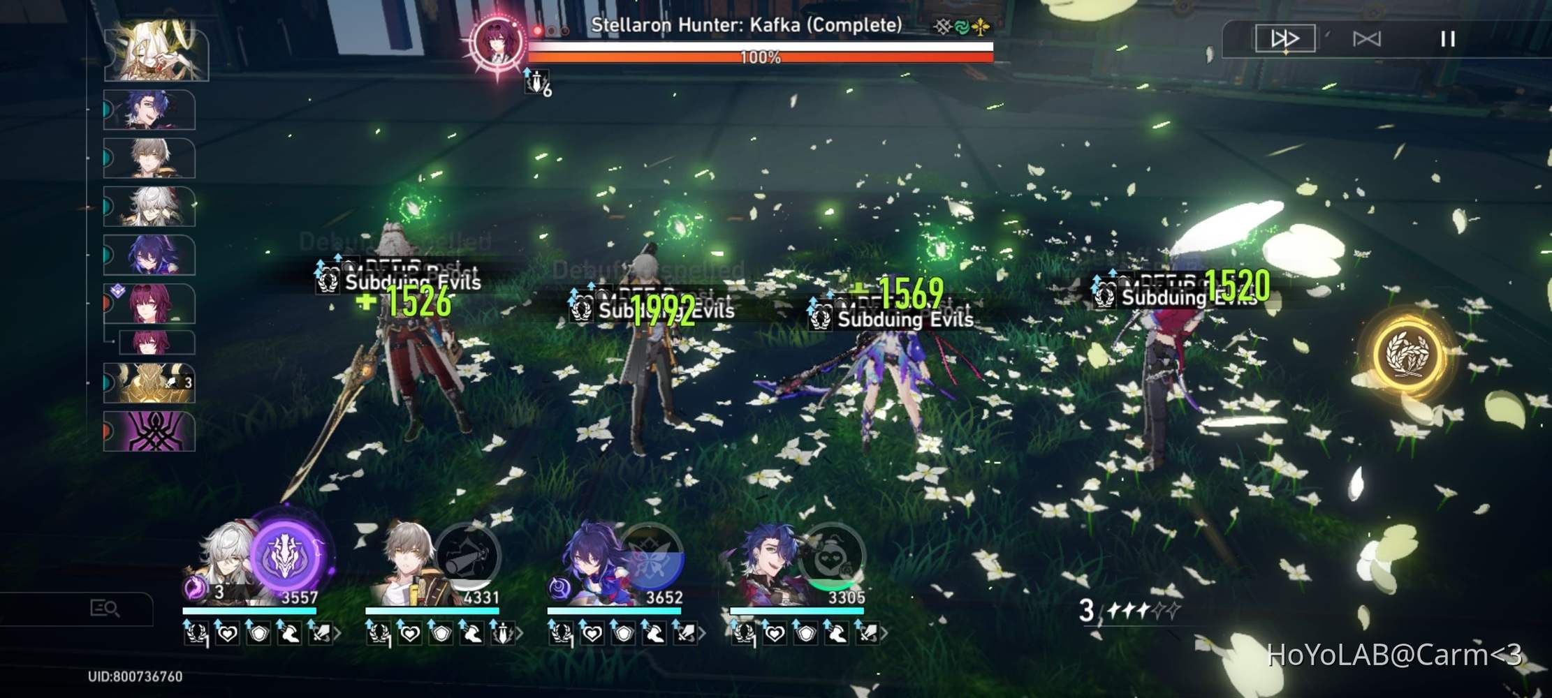 Ruan Mei Simulated Universe Event! I got lucky! World 5 Difficulty 2 ...