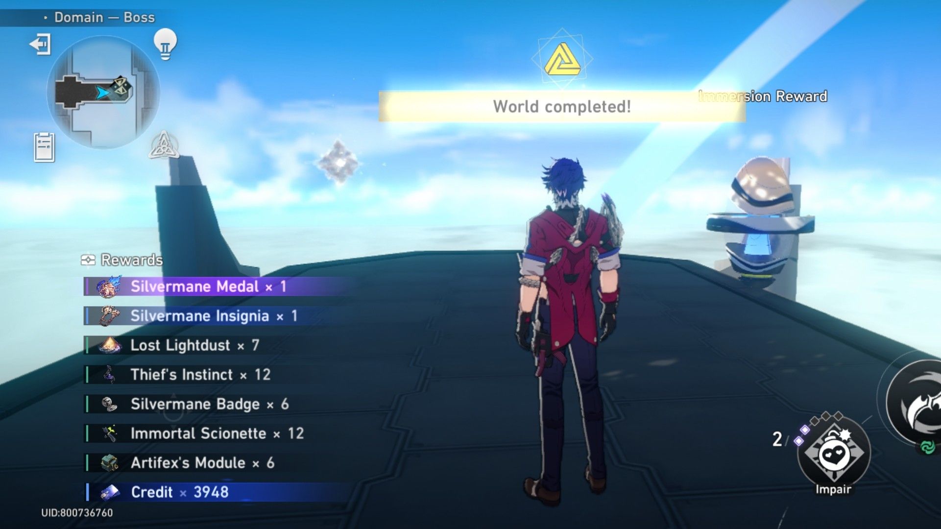 Ruan Mei Simulated Universe Event! I got lucky! World 5 Difficulty 2 cleared! (Domain Occurence ...