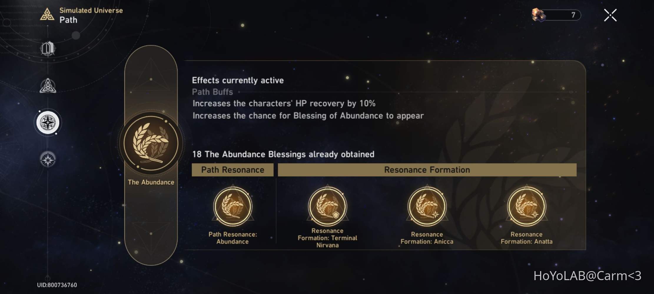 Ruan Mei Simulated Universe Event! I got lucky! World 5 Difficulty 2 ...