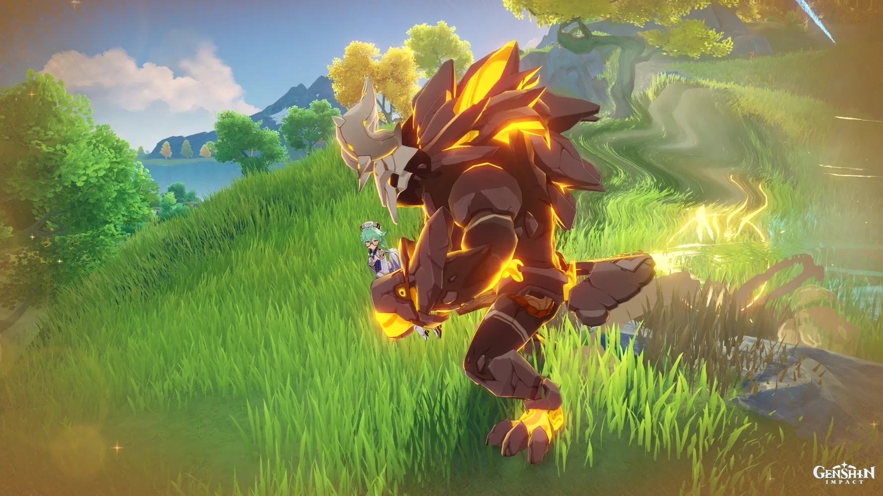 Stonehide Lawachurl Kidnaps Sucrose! Genshin Impact | HoYoLAB