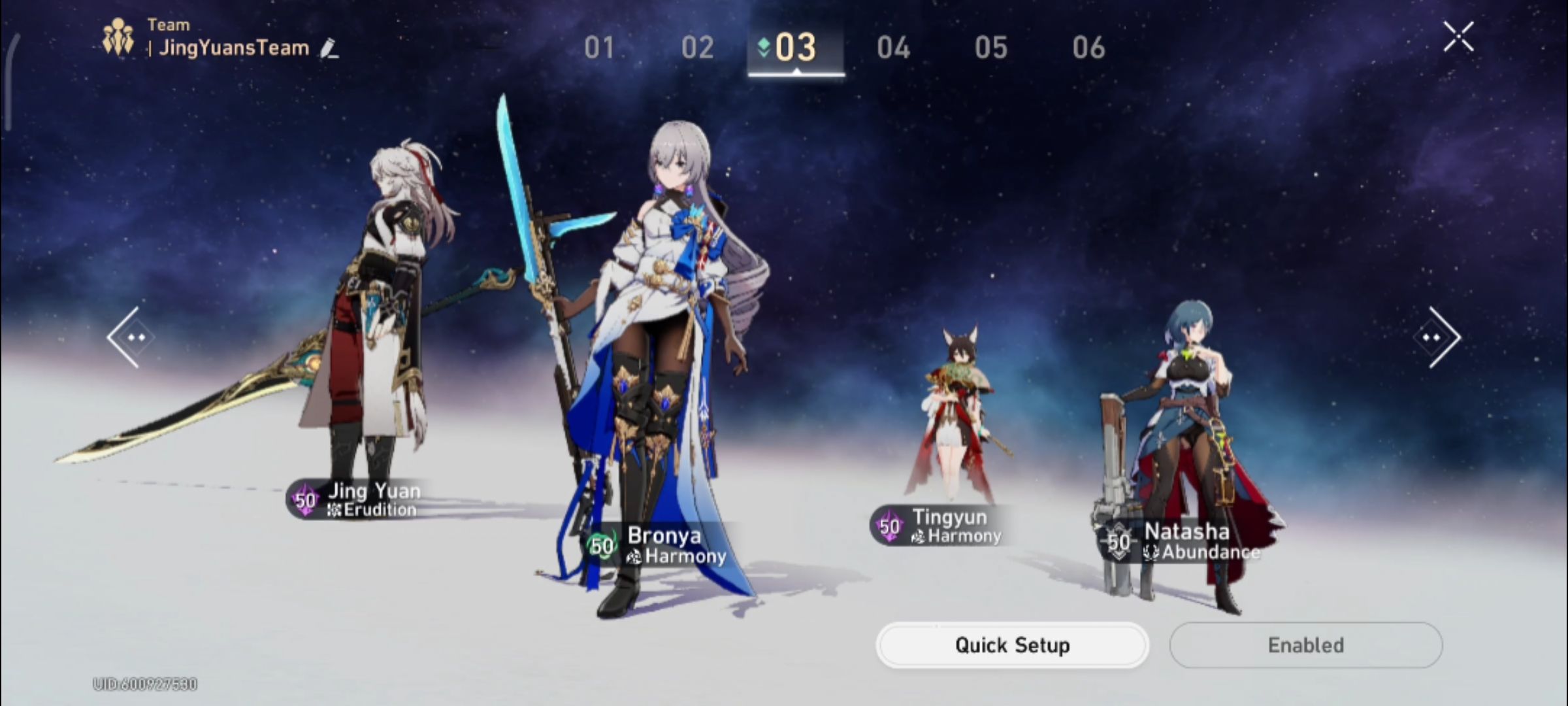 My Jing Yuan team comp Honkai: Star Rail | HoYoLAB