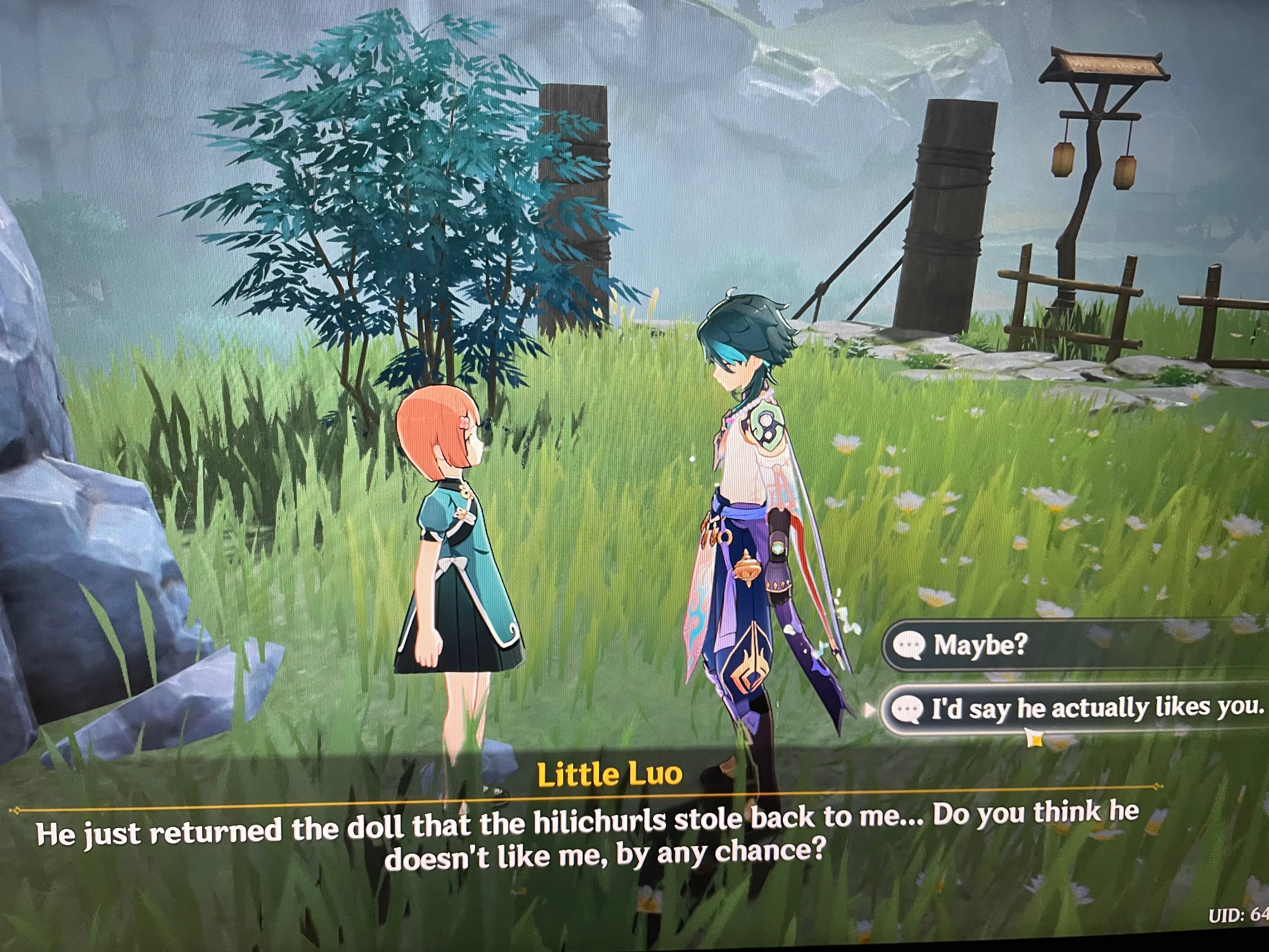 Little luo X xiao 😳😳😳>_