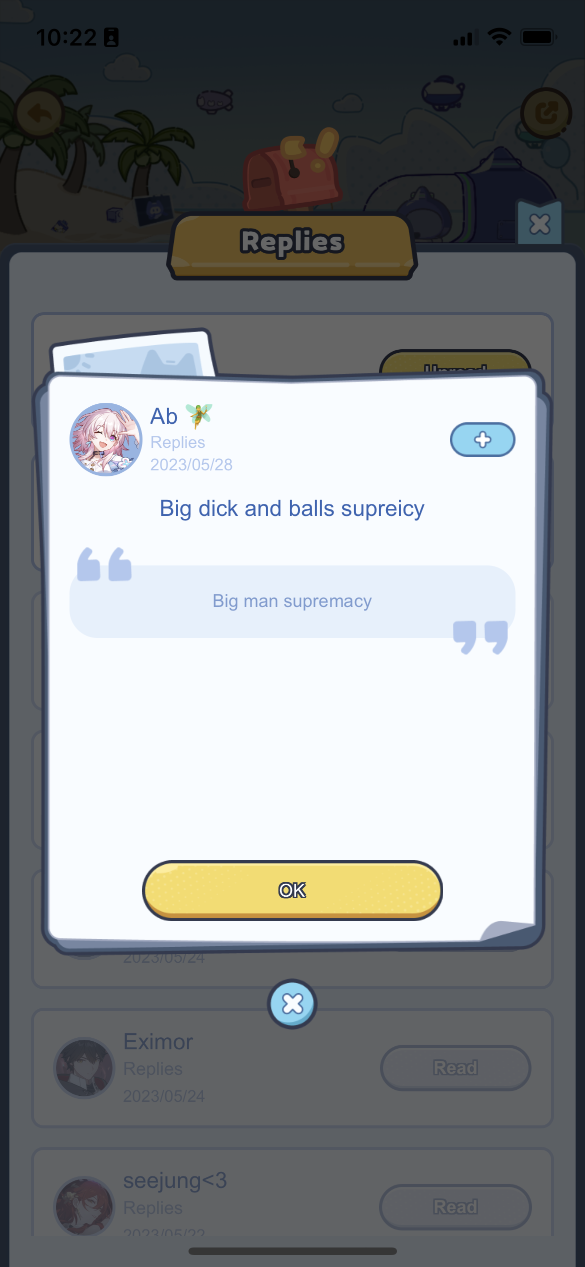 Maybe I should've expected this (I just ment splatoon poor big man now ...