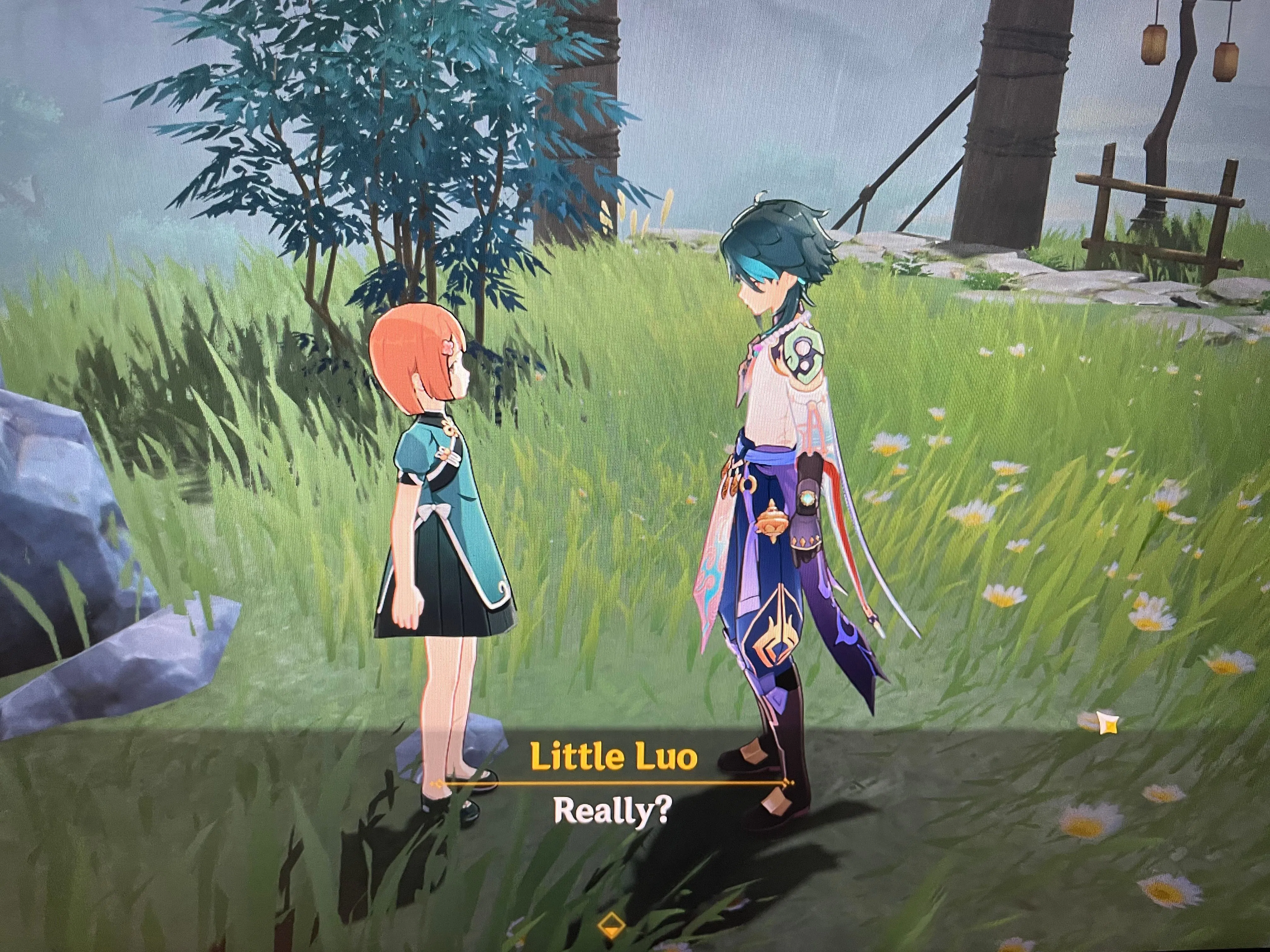 Little luo X xiao 😳😳😳>_