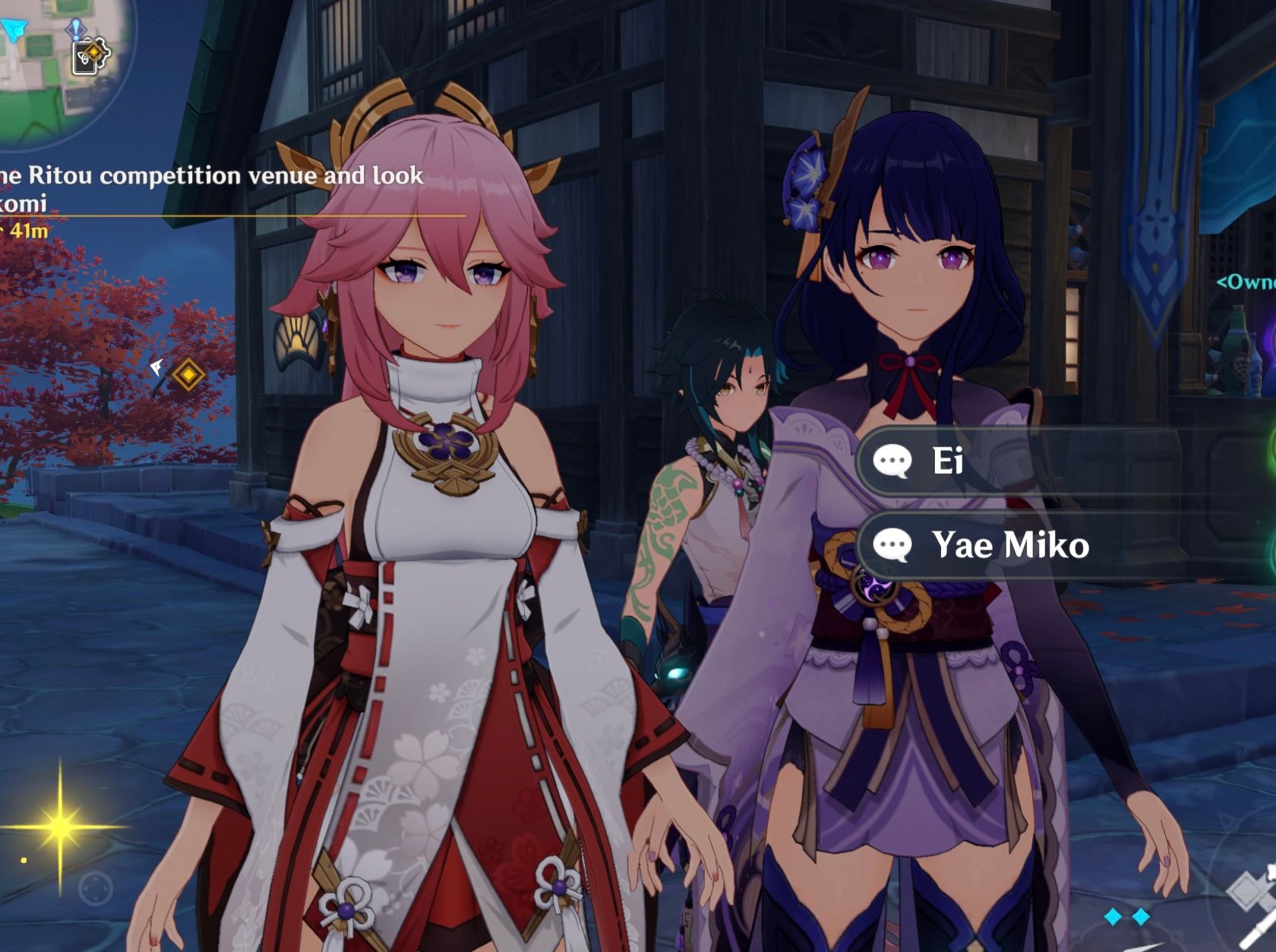 EIMIKO! THEY HOLD HANDS WOOOO Genshin Impact | HoYoLAB