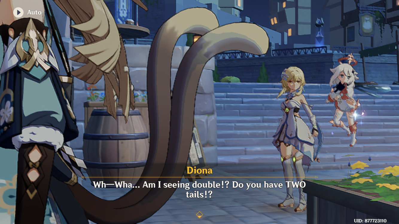 YOU HAVE TWO TAILS? Genshin Impact | HoYoLAB