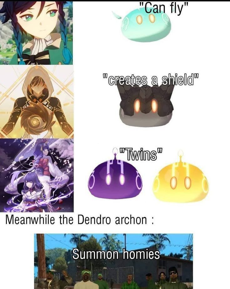 Some GI memes for the day Genshin Impact | HoYoLAB