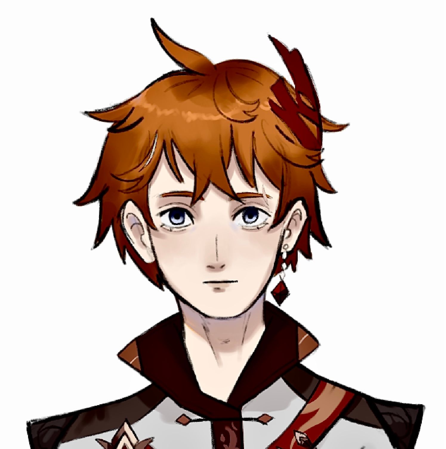 Childe redesign (sry he looks traumatized 😭) Genshin Impact | HoYoLAB