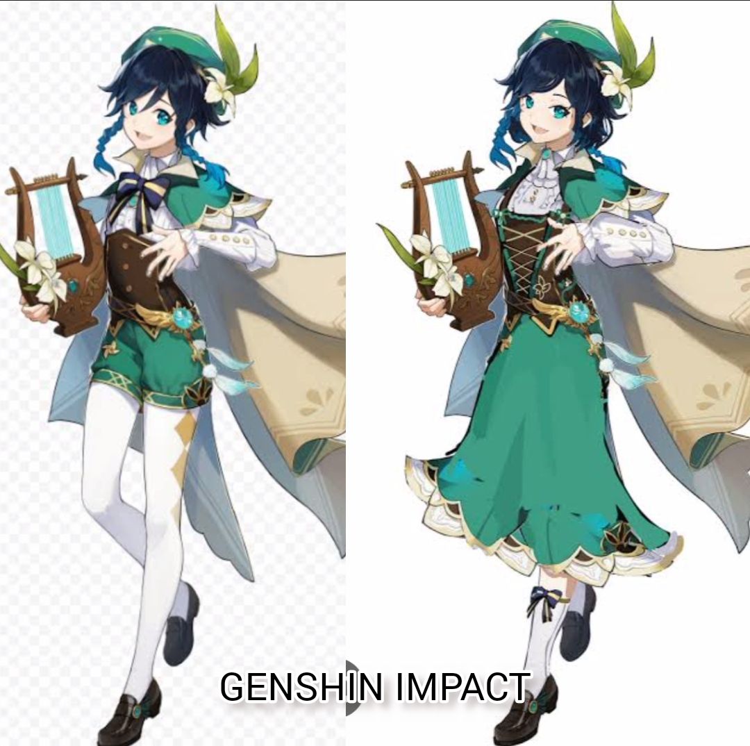 VENTI'S GENDER CHANGE 😍 Genshin Impact | HoYoLAB