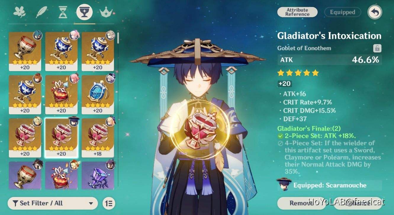 I need help with my Scara build Genshin Impact | HoYoLAB