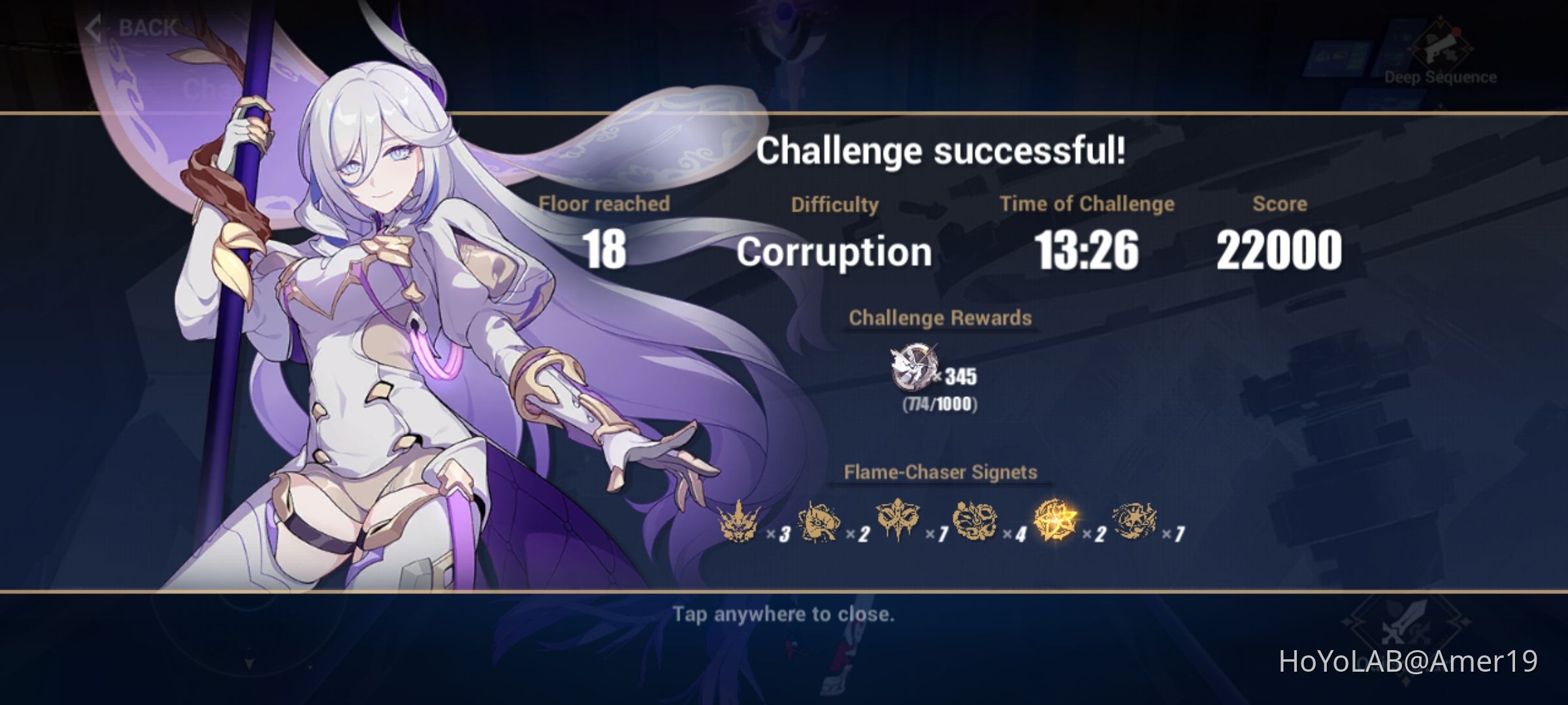 I am so happy because it's my first time doing Corruption:) Honkai ...
