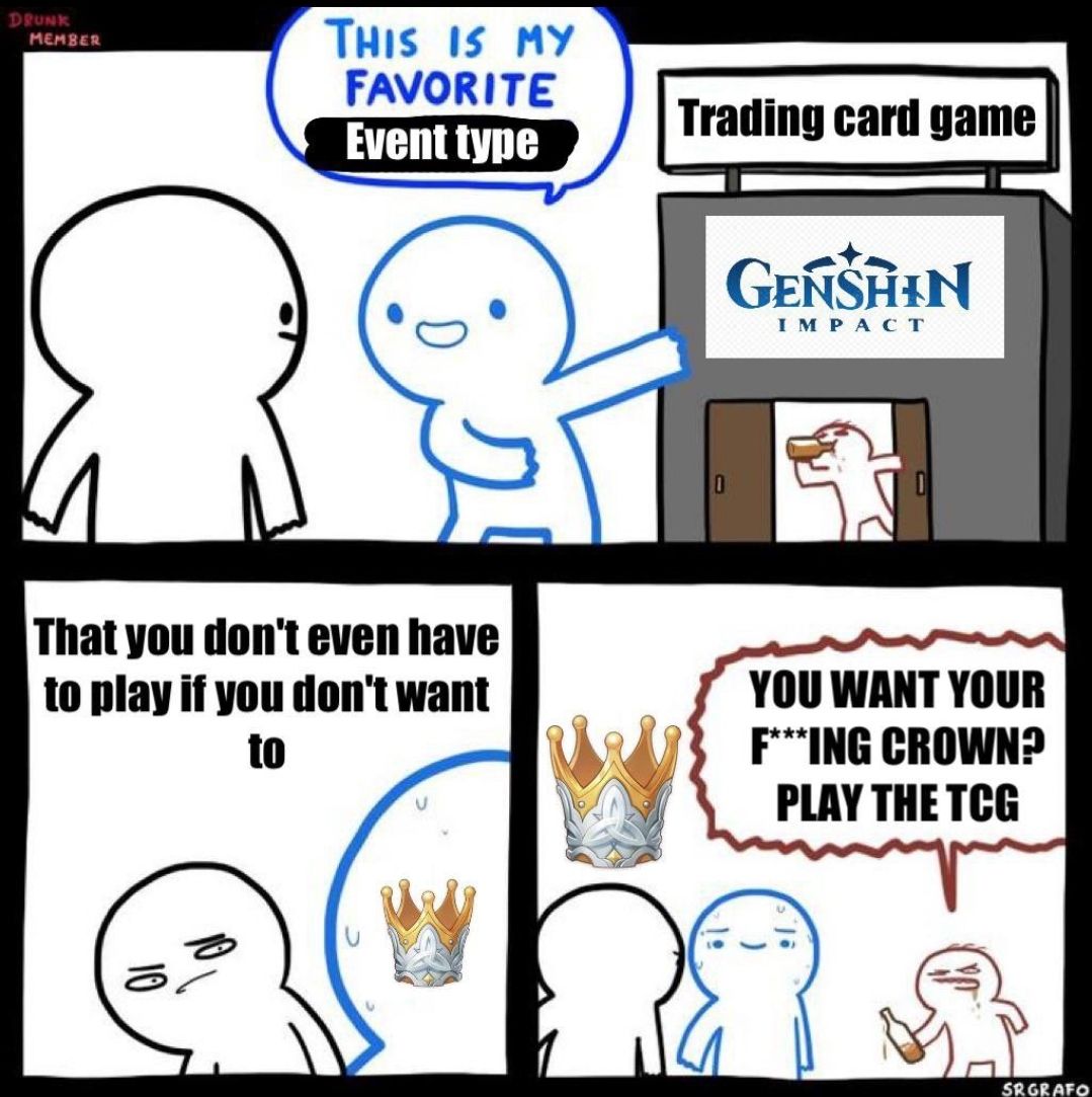 TCG Gameplay is literally one fourth of the event! Genshin Impact | HoYoLAB