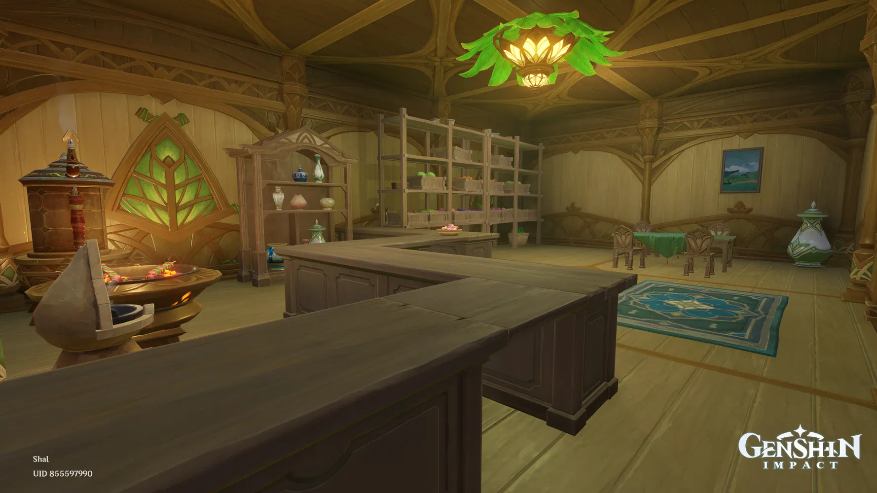 Scolar's Library and interior of the Sumeru mansion {69575074726 ...