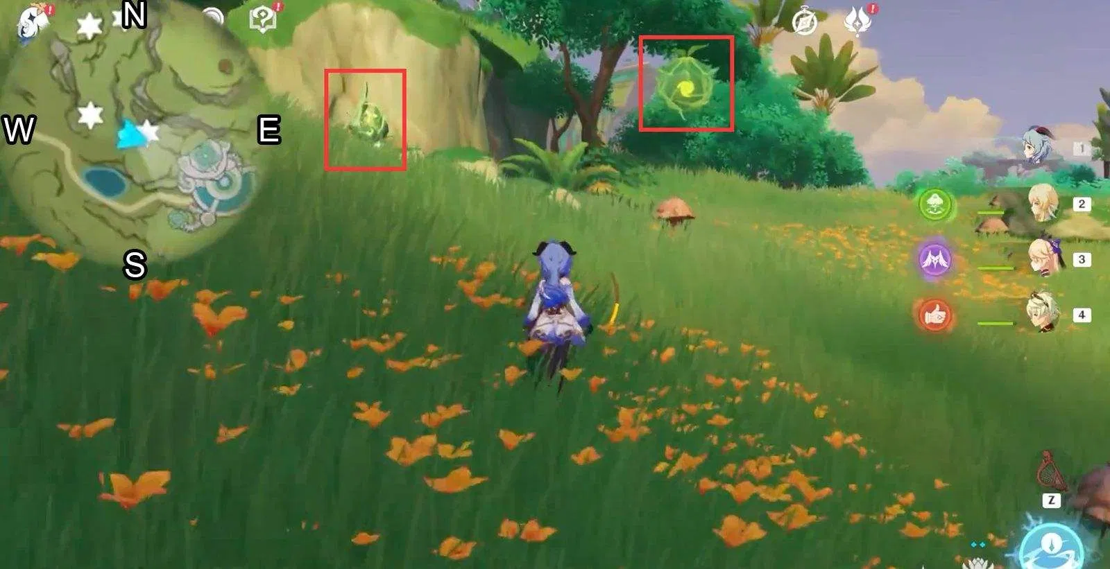 Sumeru Rainforest Chest Collection Guide 14 — South of Fane of ...