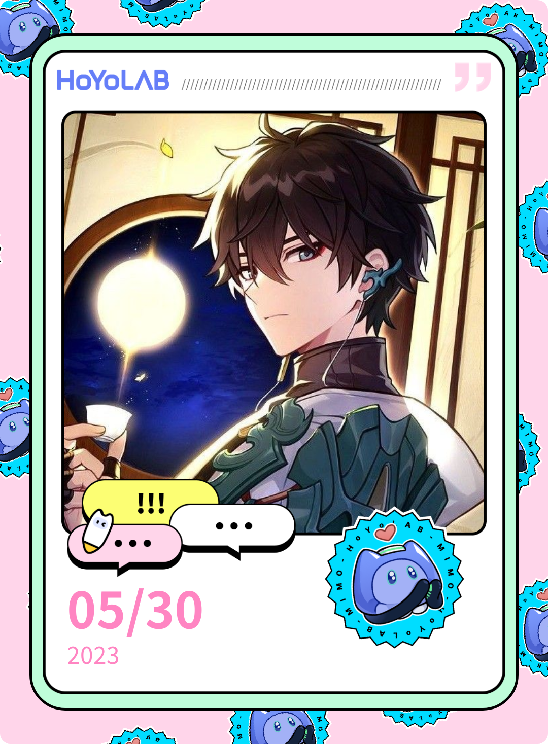 05/30 Diary -# My Character Building Diary | HoYoLAB