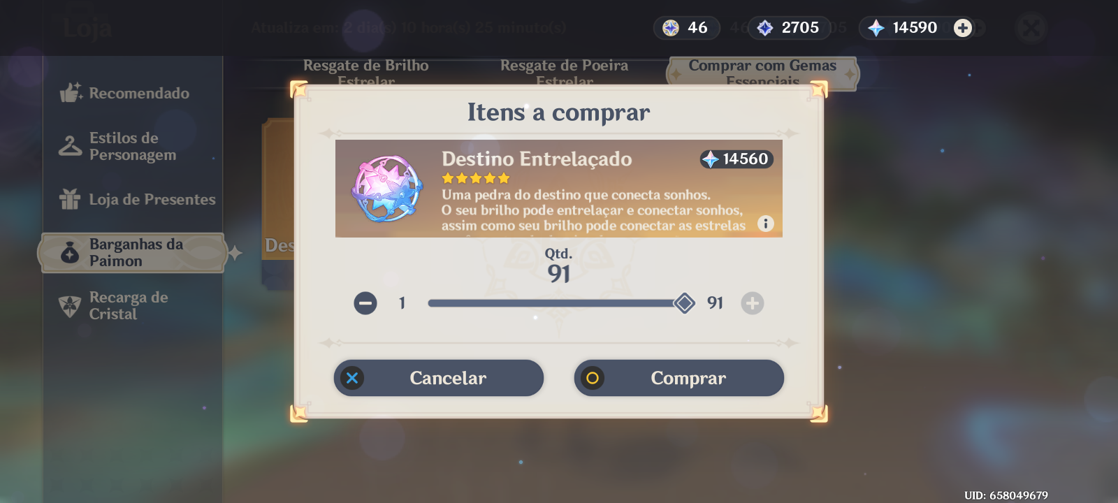 Dia 06/20 - Juntando para o Kazuha, e início do (primeiro) Pré-Farm ...