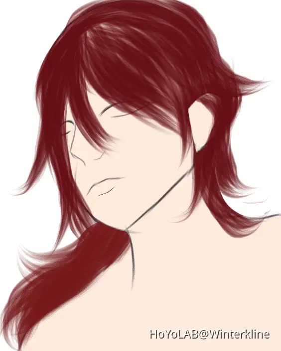 how to draw hair on ibis paint x