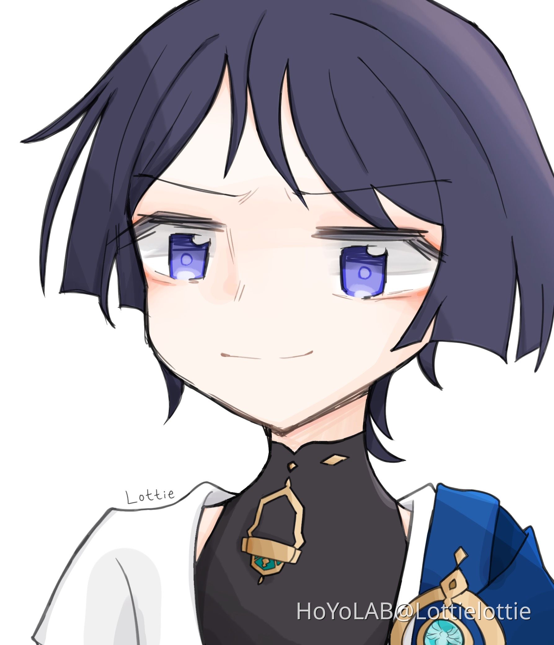 Wanderer art. Sketch. Thing Genshin Impact | HoYoLAB