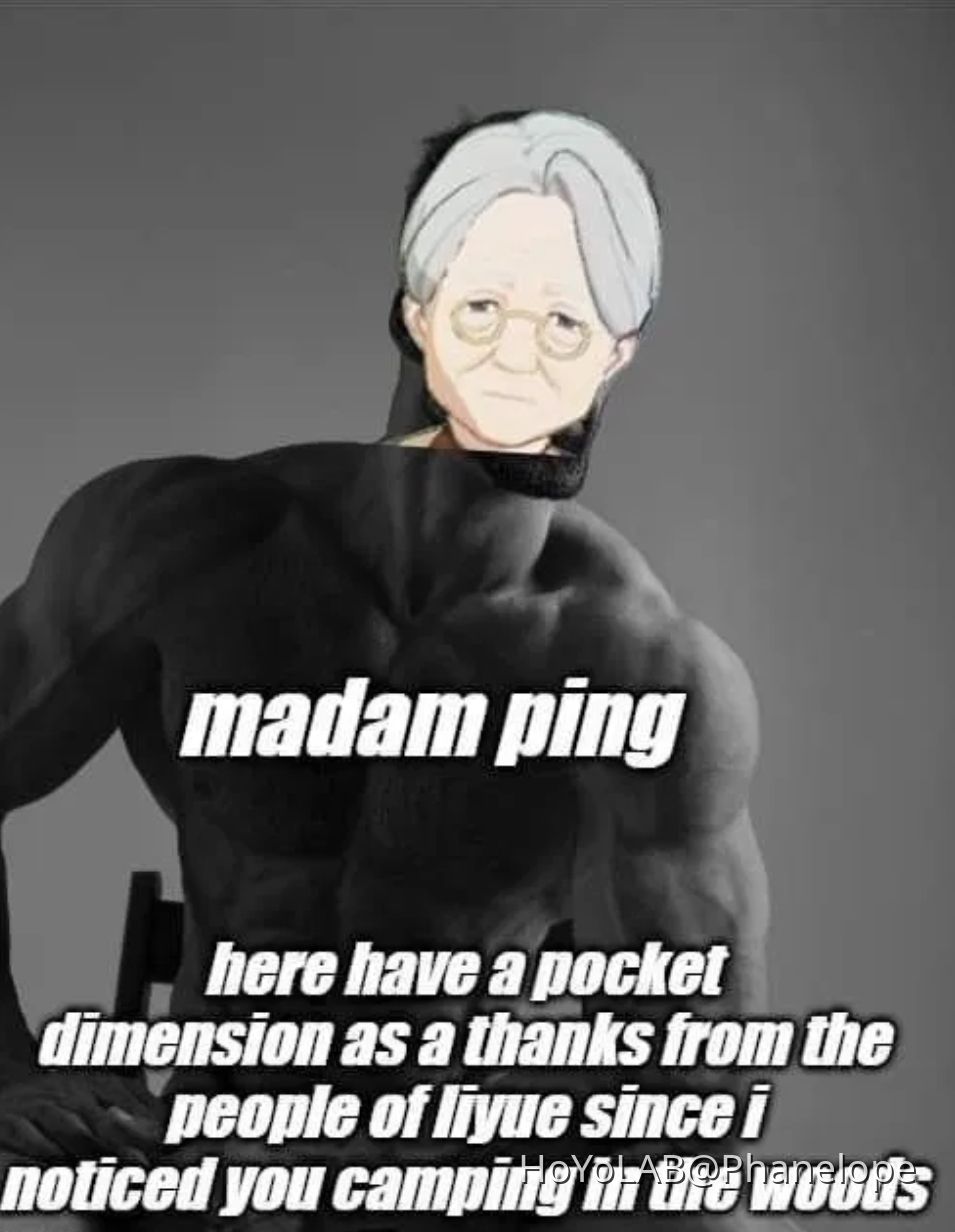 Madam ping is so nice Genshin Impact | HoYoLAB