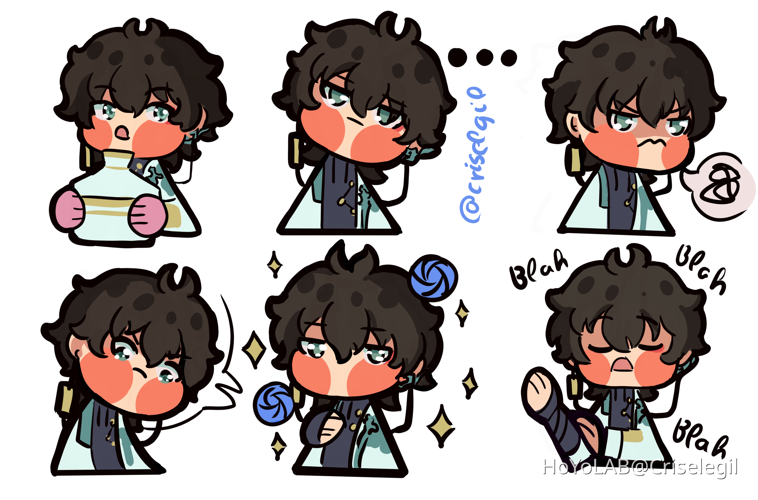 Dan Heng's Stickers Honkai: Star Rail | HoYoLAB