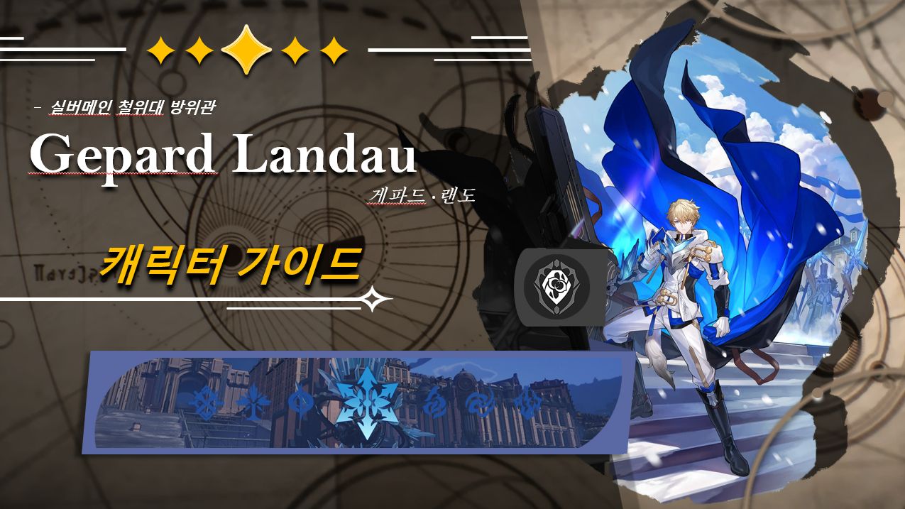 Version 1.0 Gepard Landau 게파드 ∙ 랜도 - 캐릭터 공략 가이드 Character guide Honkai ...